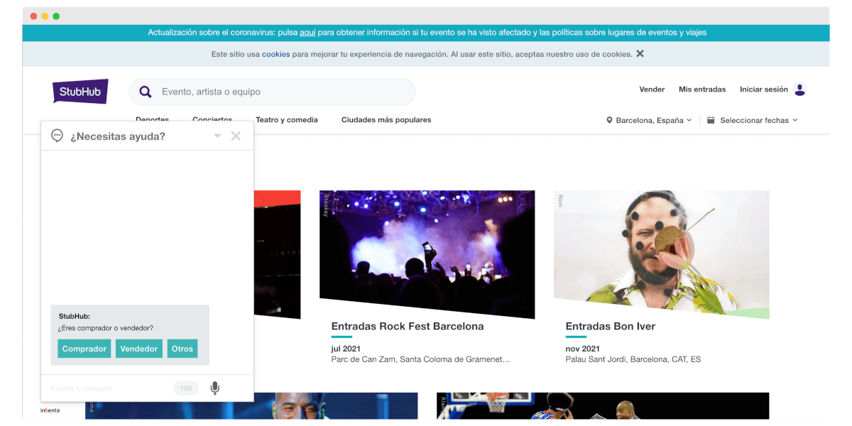 10 geniales ejemplos de chatbot para inspirar tu proyecto - Inbenta